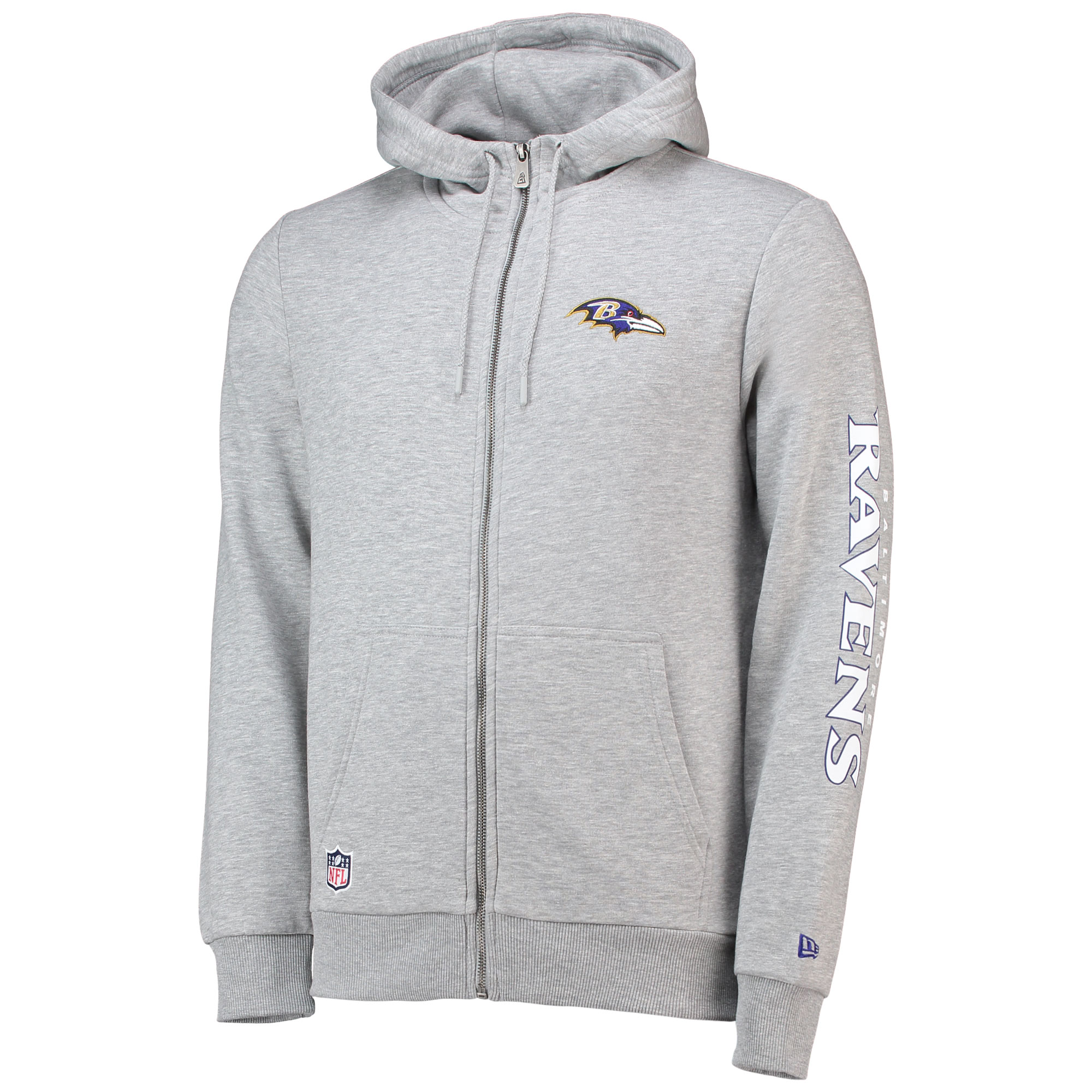Baltimore Ravens New Era Core Full Zip Hoodie - Mens | Rebel Sport